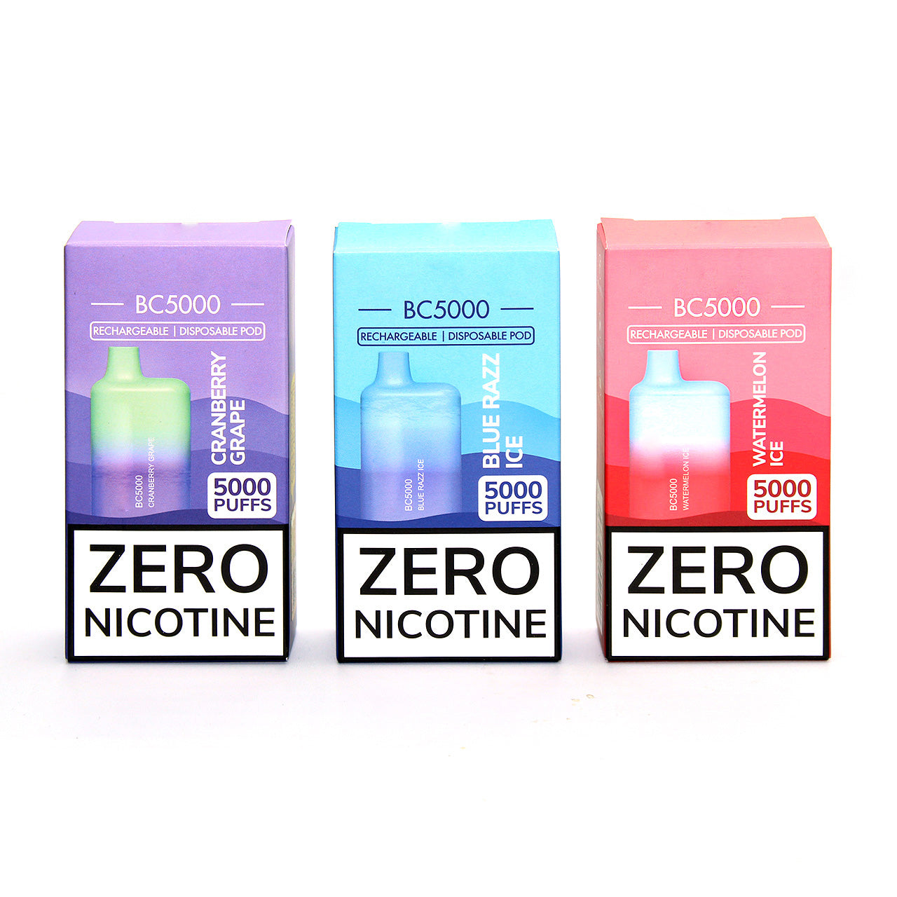 ELF Bar BC5000 Zero Nicotine Vape Desechable 5,000 Puffs 0%, 07/07/2024
