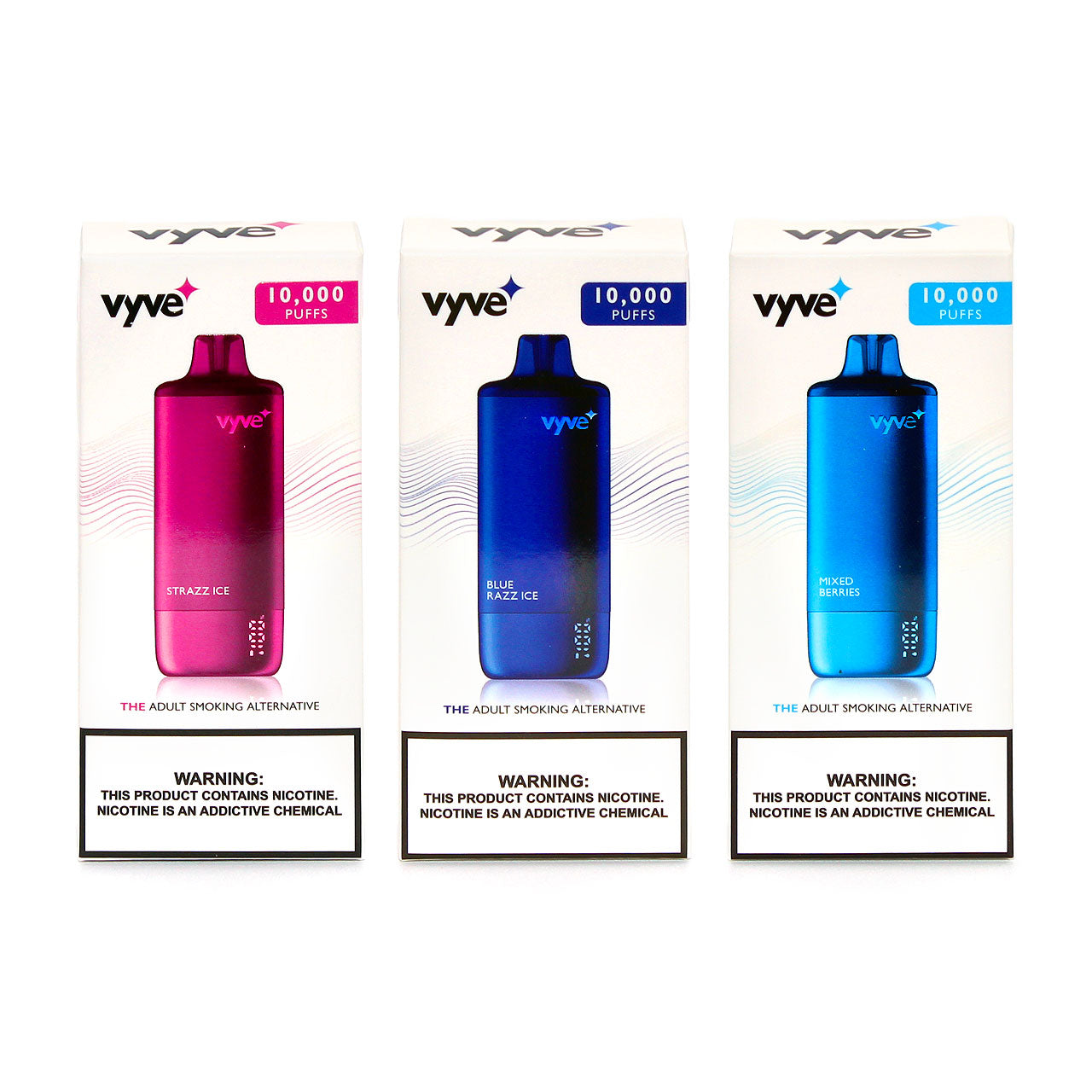 Vyve 10000 Disposable Vape | 16.99 | Vyve vape Smart display 10K puffs