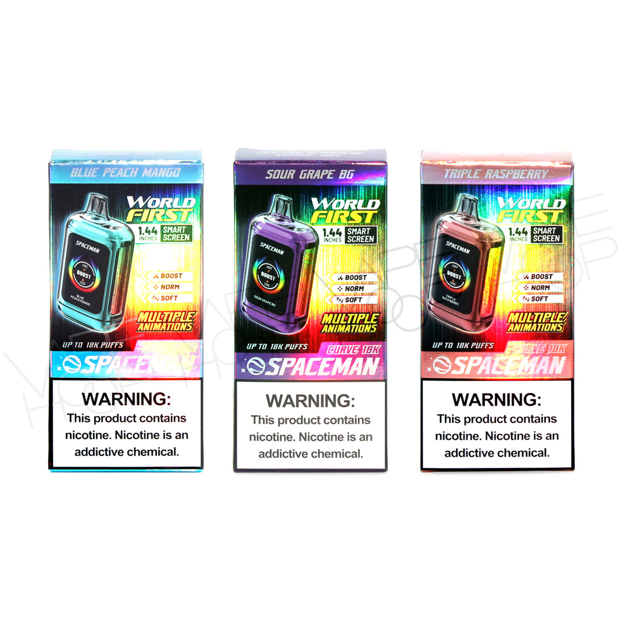 Spaceman Curve 18K Disposable Vape | Price 16.99 | Spaceman 18000 puffs