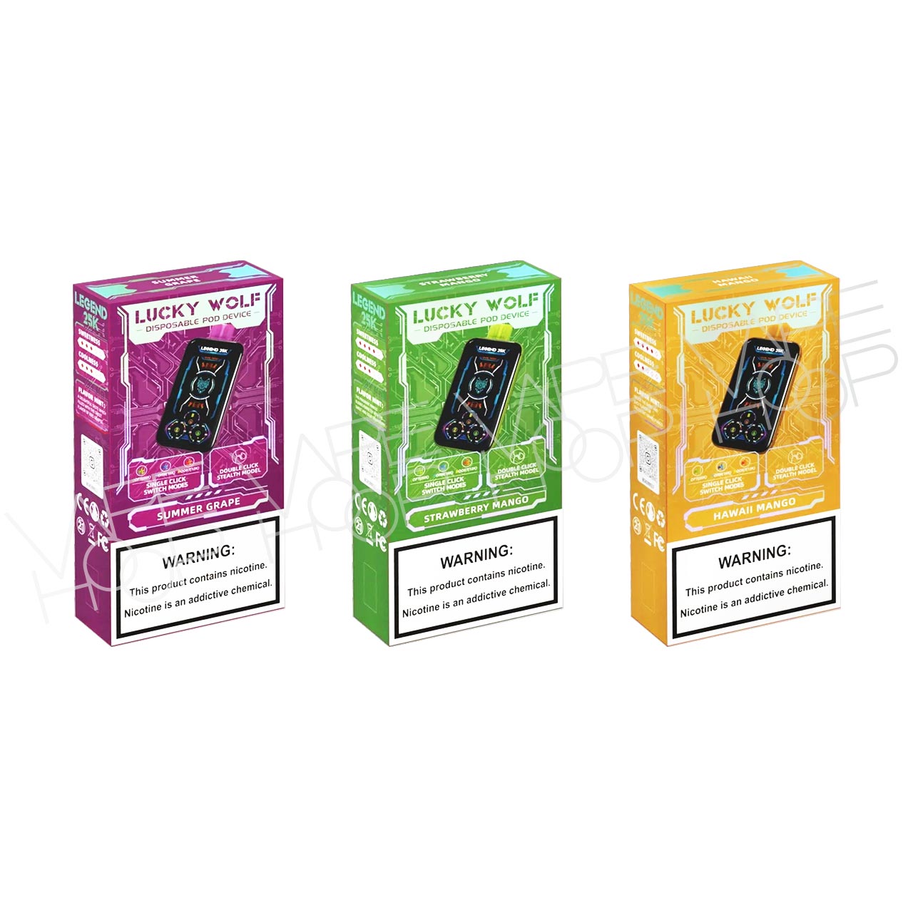 SnowWolf Lucky Wolf Legend 25K Disposable | Lucky Wolf Legend Vape