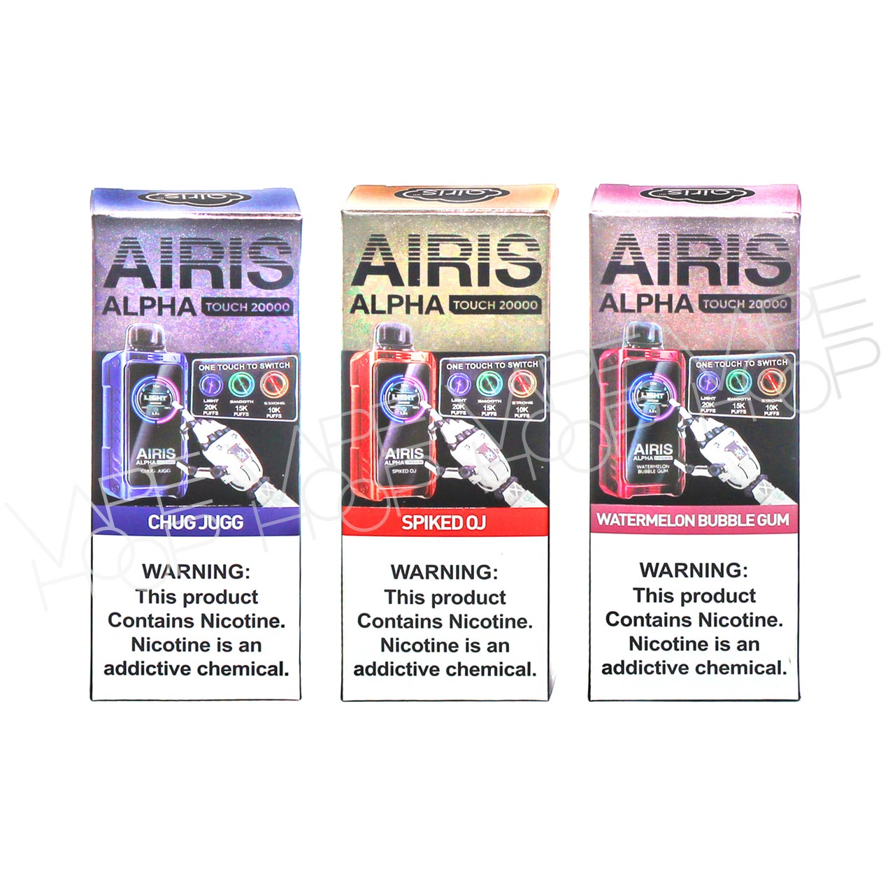 Airis Alpha Touch 20000 Disposable Vape | Buy Airis 20000 puffs Touch Screen