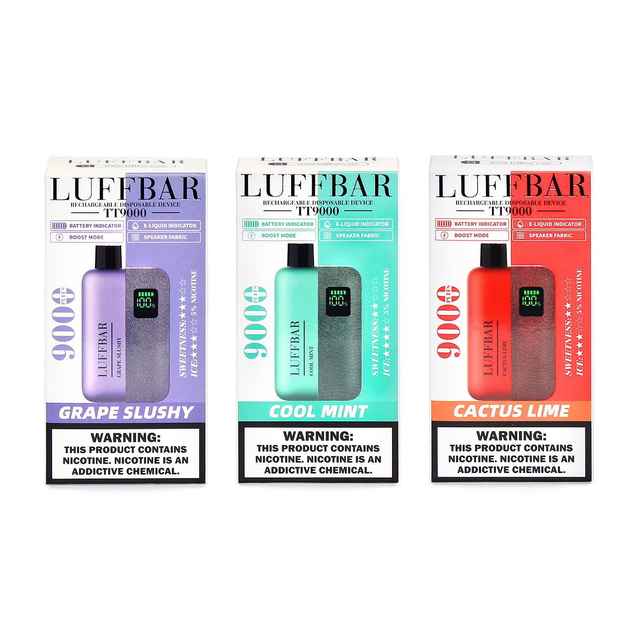 LUFFBAR TT9000 Vape Disposable | $16.99 | LUFF BAR 9000 Puffs