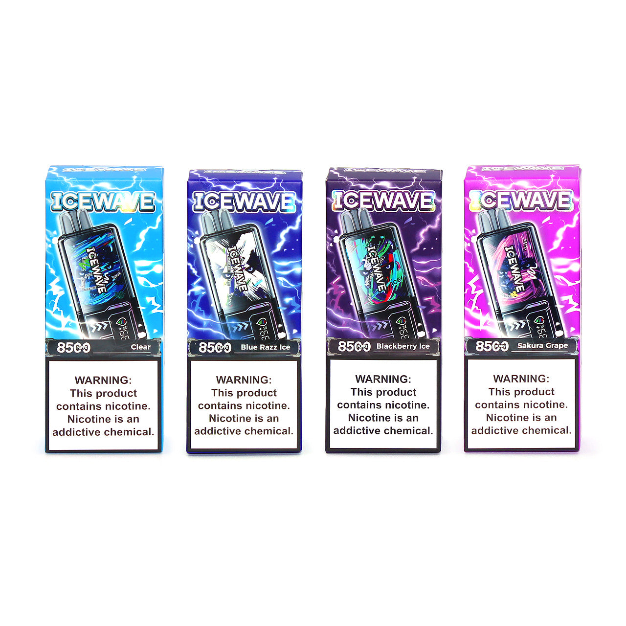 ICEWAVE X8500 Disposable Vape | ICEWAVE by Zovoo | Buy directly