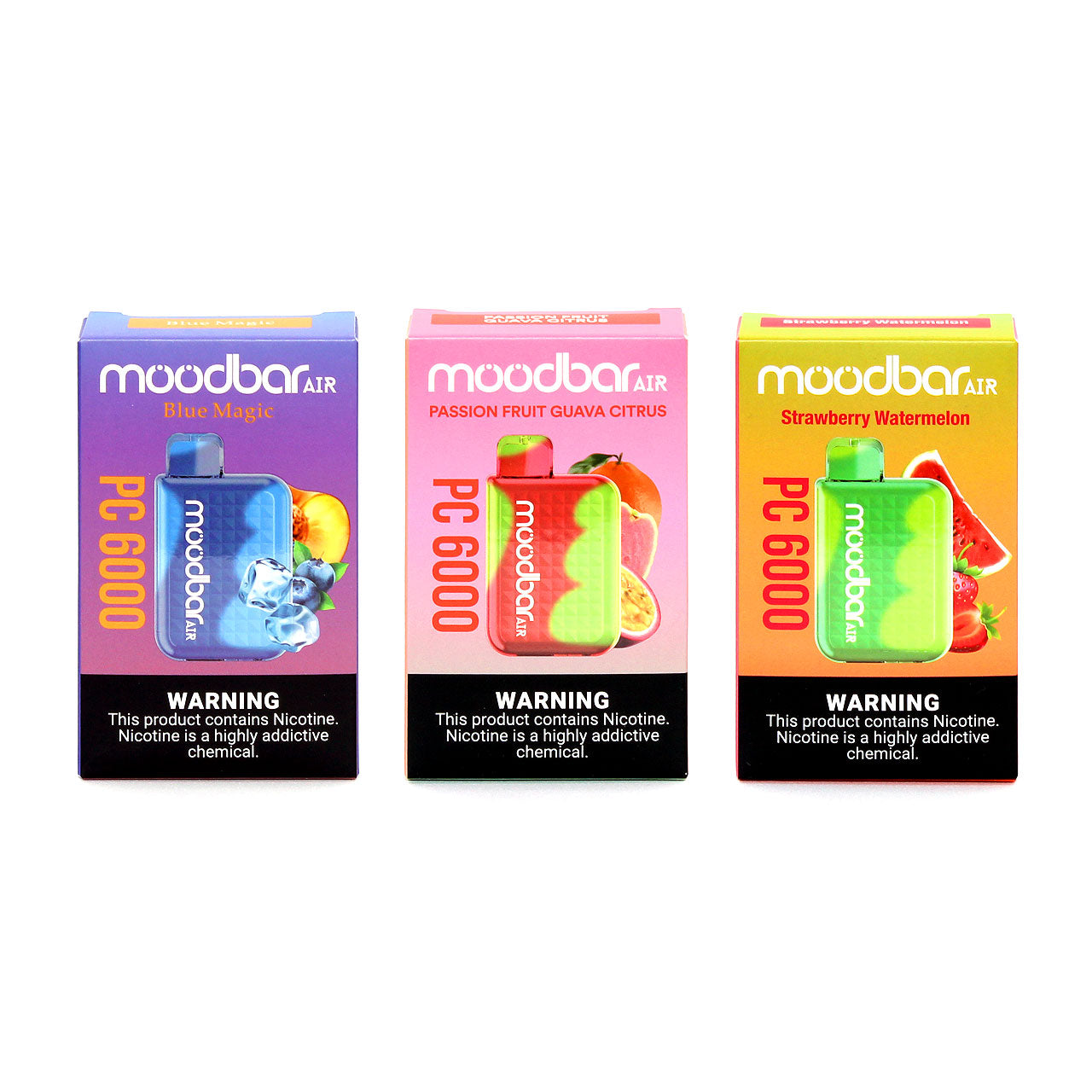MoodBar Air PC6000 Color Changing Edition Vape | Mood Bar Air PC6000