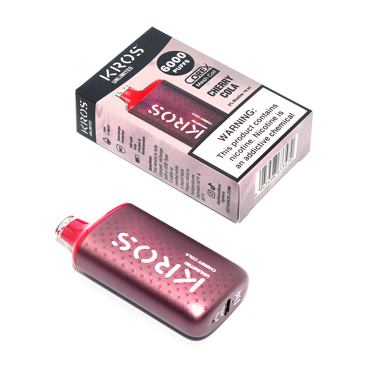 KROS 3 Unlimited 6000 Vape Disposable | Shop Kros 6000 Vape Cheap Online