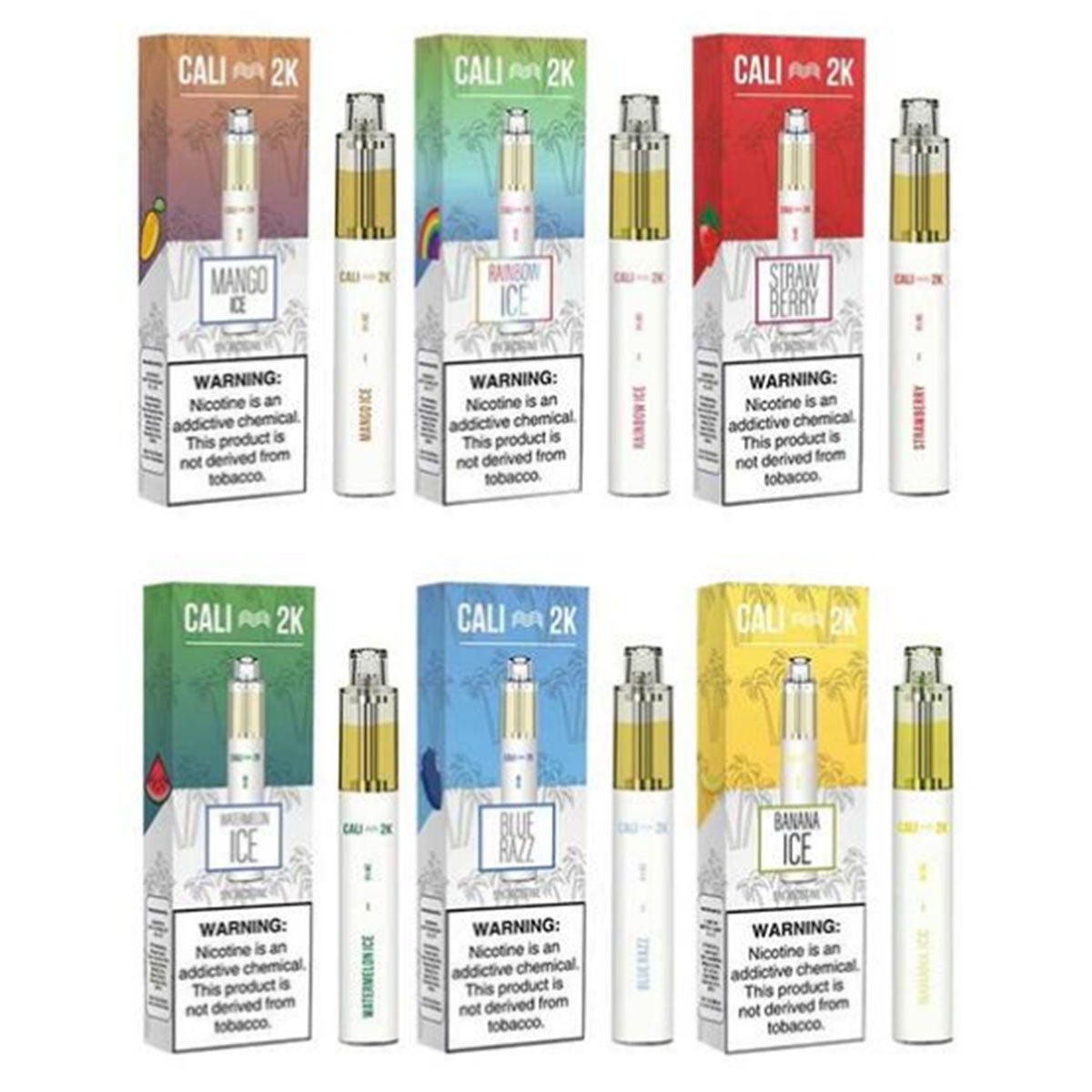 Cali Bar 2K Disposable Vape Pen | 12.99$ | Authentic Cali Bar 2K Vape