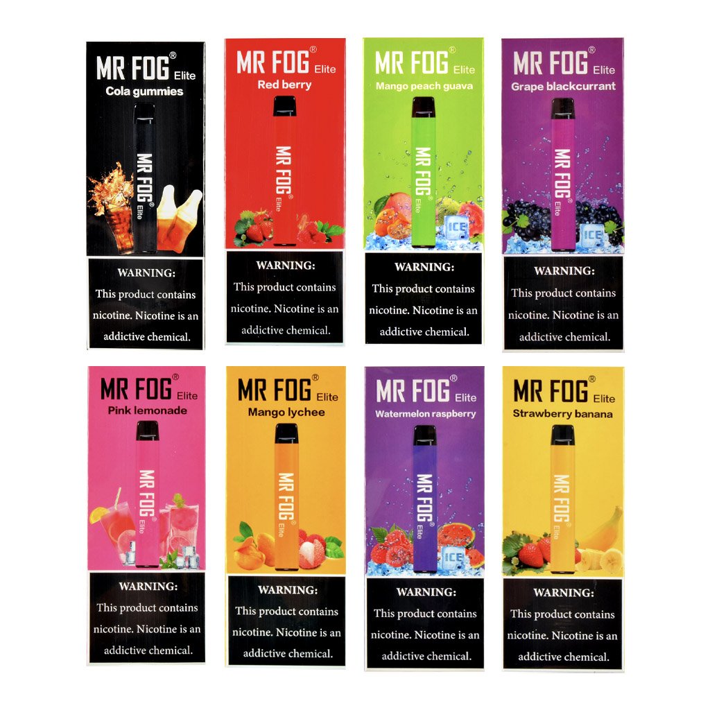 Mr Fog Elite Disposable Vape | $7.75 | by mrFOG Pods