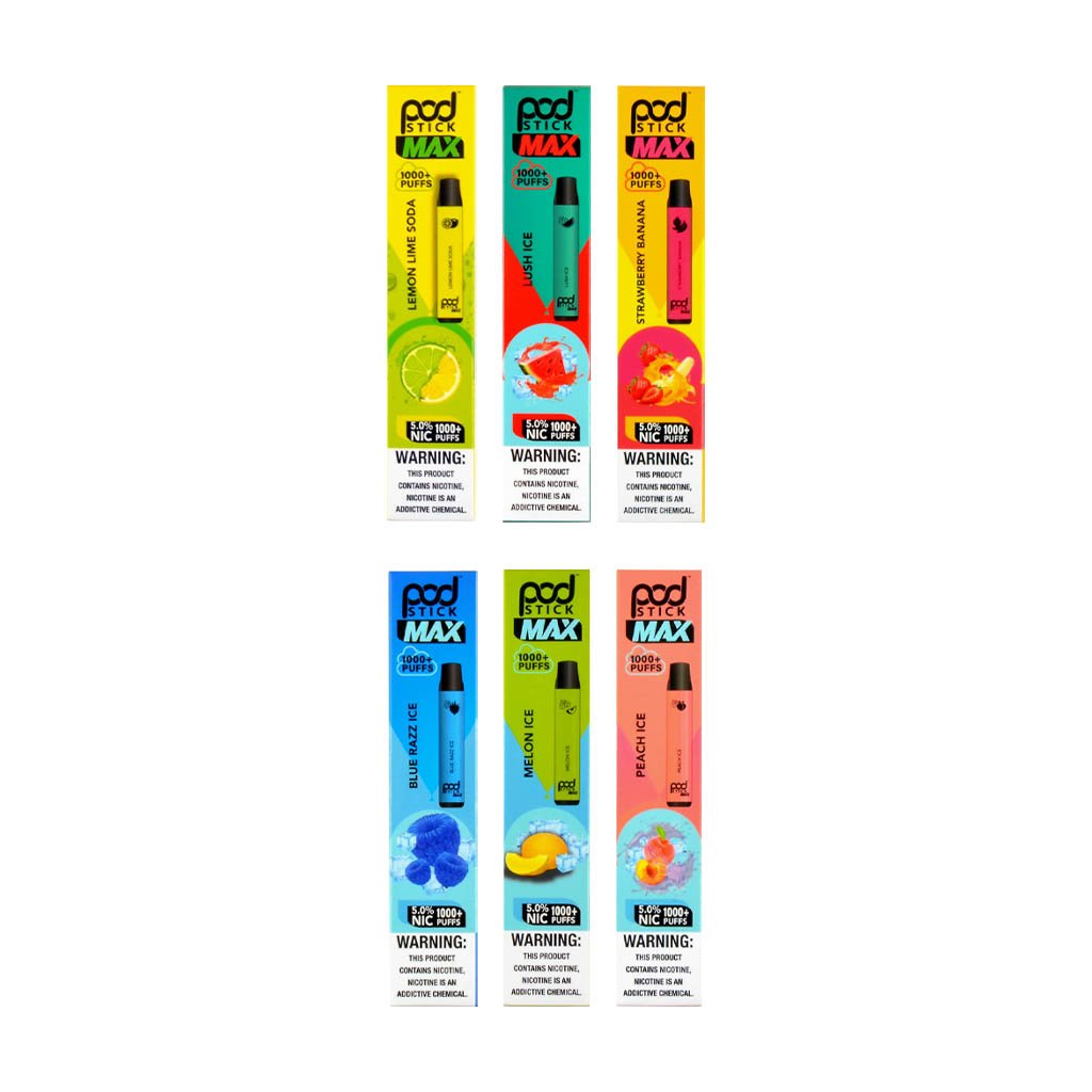 PodStick Max Disposable Vape | $12.49 | Buy PodStick Disposable
